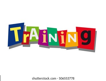 Training Word Images, Stock Photos & Vectors | Shutterstock