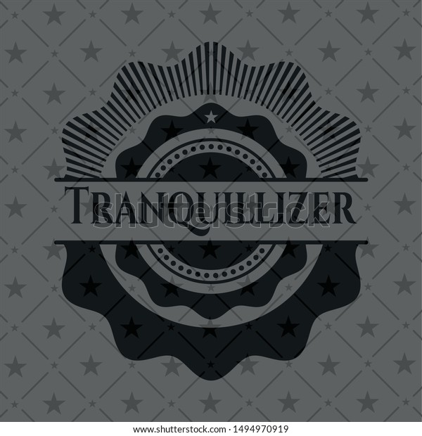 Tranquillizer Dark Emblem Vector Illustration Detailed Stock Vector ...