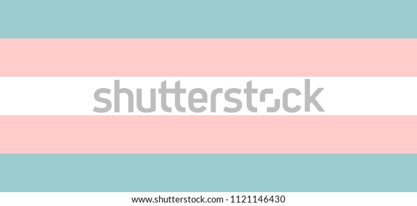 Trans Pride Flag Pink Blue Color Stock Vector (Royalty Free) 1121146430 ...