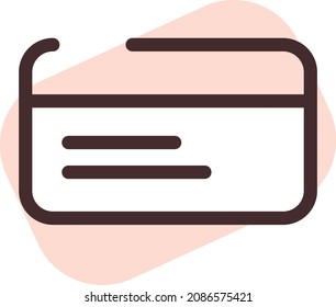 Transfer Card Illustration Vector On White Stock Vector (Royalty Free ...
