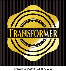 Transformer Gold Emblem Stock Vector (Royalty Free) 1188701119 ...