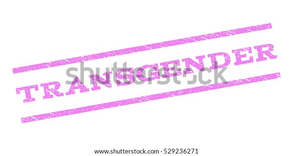 Transgender Watermark Stamp Text Caption Between: vector de stock ...