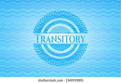 Transitory Water Concept Badge Stock Vector (Royalty Free) 1349593895 ...