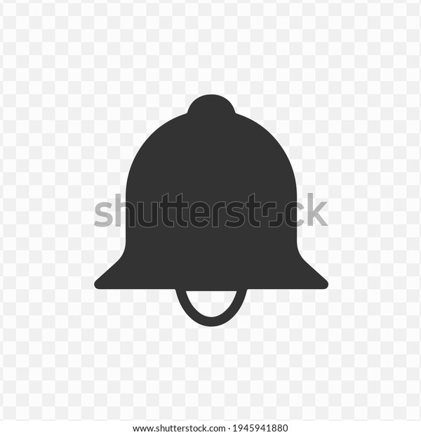 Transparent Bell Icon Png Vector Illustration Stock Vector (Royalty ...