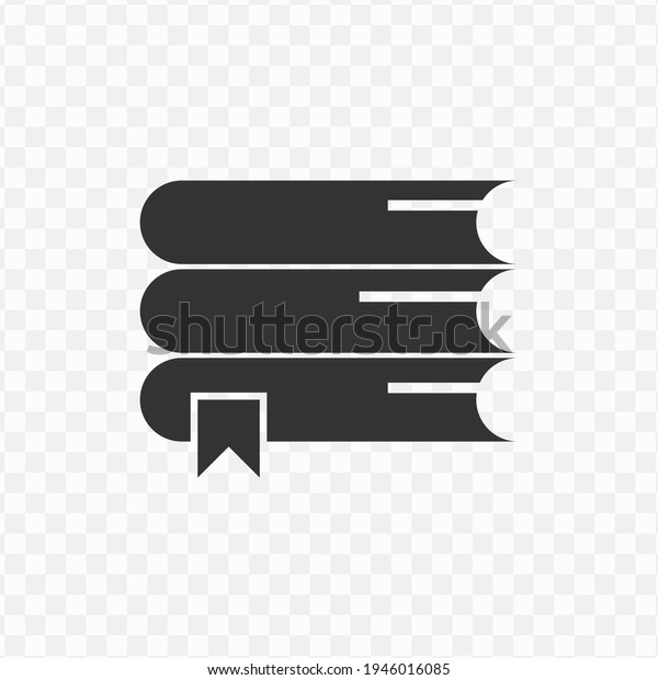 Transparent Book Icon Png Vector Illustration 库存矢量图（免版税）1946016085 ...