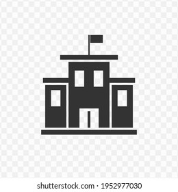 Transparent Building Icon Png Vector Illustration Stock Vector (Royalty ...