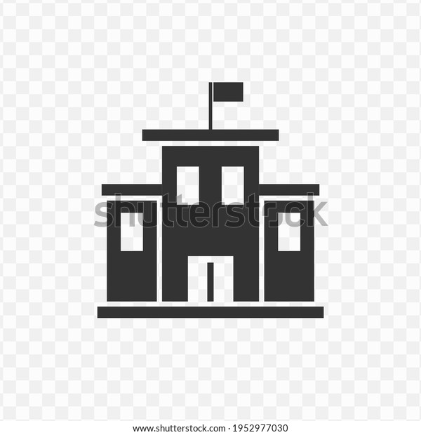 Transparent Building Icon Png Vector Illustration Stock Vector (Royalty ...