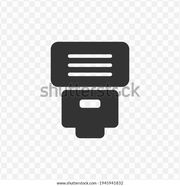Transparent Camera Flash Icon Png Vector Stock Vector (Royalty Free ...