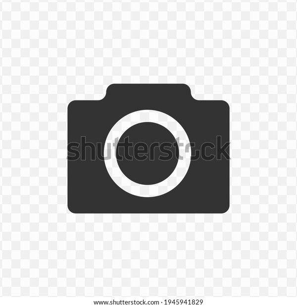 Transparent Camera Icon Png Vector Illustration Stock Vector (Royalty ...