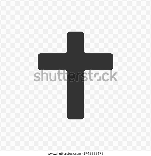 Transparent Cross Icon Png Vector Illustration Stock Vector (Royalty ...