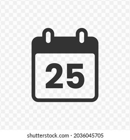 Transparent Date Icon Png Vector Illustration Stock Vector (Royalty ...