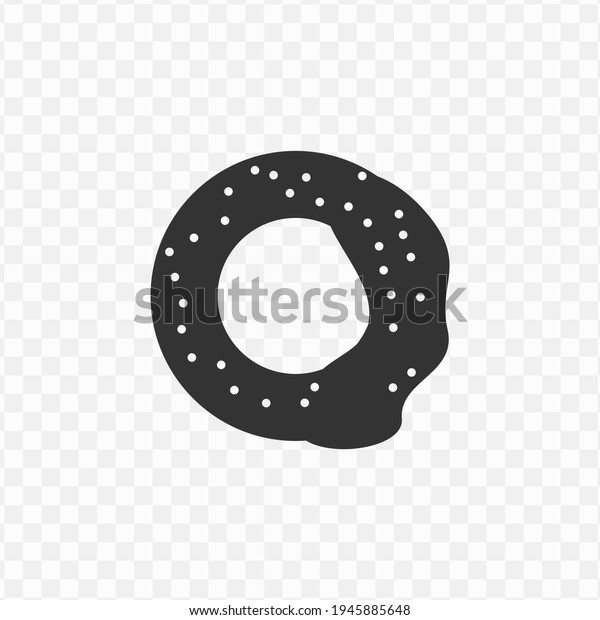 Transparent Donuts Icon Png Vector Illustration Stock Vector (Royalty ...