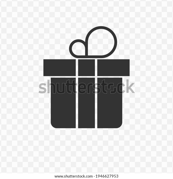 Transparent Gift Icon Png Vector Illustration Stock Vector (Royalty ...