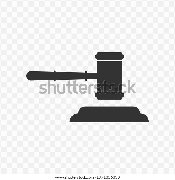 Transparent Hammer Icon Png Vector Illustration Stock Vector (Royalty ...
