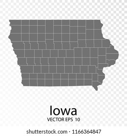3,928 Iowa Map Stock Vectors, Images & Vector Art | Shutterstock