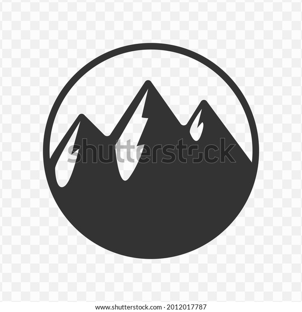 Transparent Iceberg Icon Png Vector Illustration Stock Vector (Royalty ...