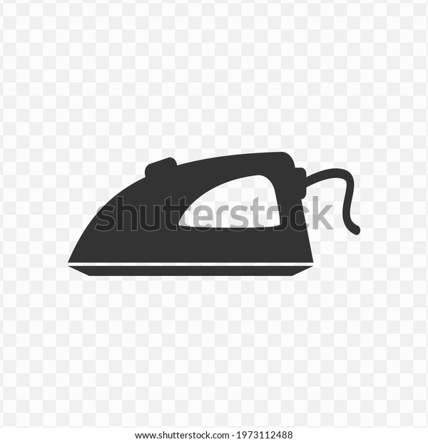 Transparent Iron Icon Png Vector Illustration Stock Vector (Royalty ...