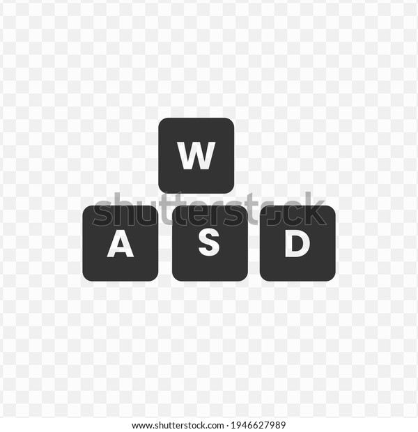 Transparent Keyboard Icon Png Vector Illustration Stock Vector (Royalty ...