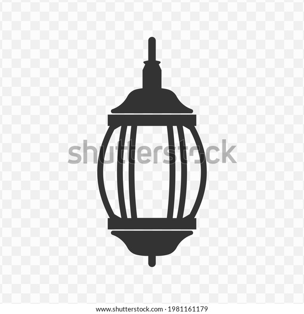 Transparent Lamp Icon Png Vector Illustration Stock Vector (Royalty ...