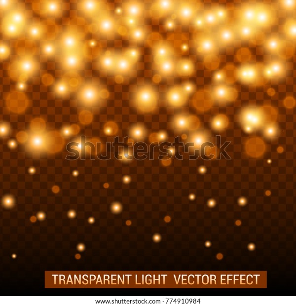 Transparent Light Vector Effect Bright Glowing: เวกเตอร์สต็อก (ปลอดค่า ...