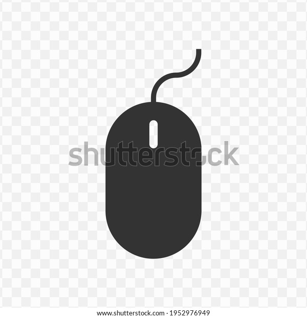 Transparent Mouse Icon Png Vector Illustration Stock Vector (Royalty ...