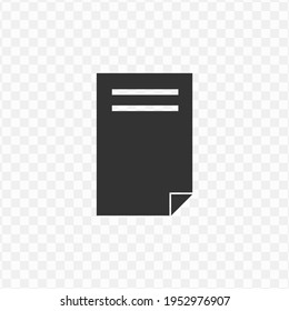 Transparent Note Icon Png Vector Illustration Stock Vector (Royalty ...