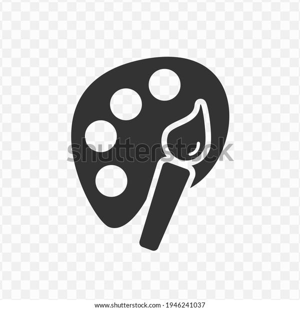 Transparent Paint Icon Png Vector Illustration Stock Vector (Royalty ...