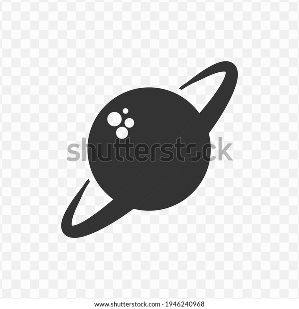 Transparent Planet Icon Png Vector Illustration Stock Vector (Royalty ...
