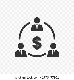 Transparent Rotation Job Icon Vector Illustration Stock Vector (Royalty ...