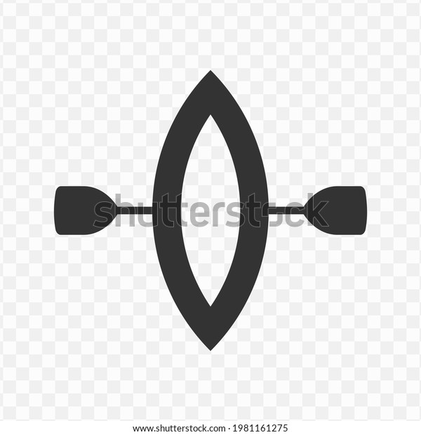 Transparent Rowboat Icon Png Vector Illustration Stock Vector (Royalty ...