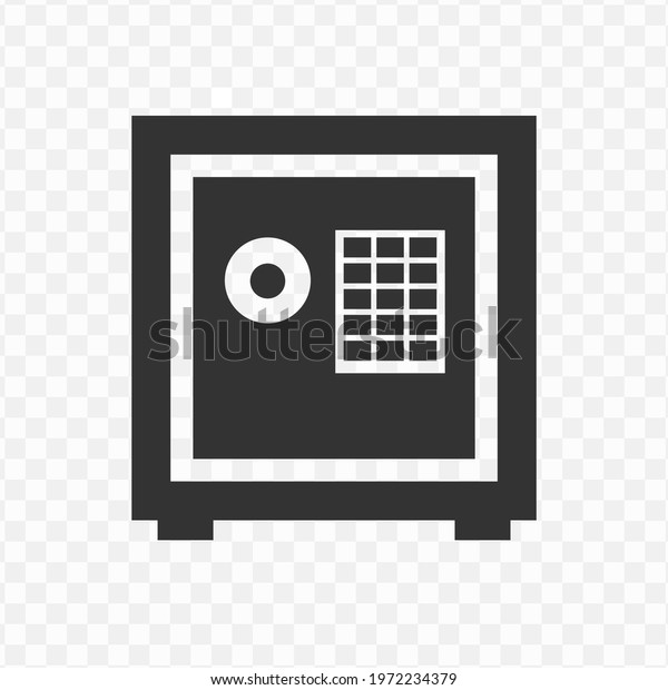Transparent Safe Icon Png Vector Illustration Stock Vector (Royalty ...