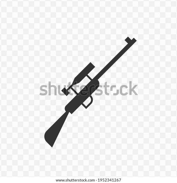 Transparent Sniper Icon Png Vector Illustration Stock Vector (Royalty ...