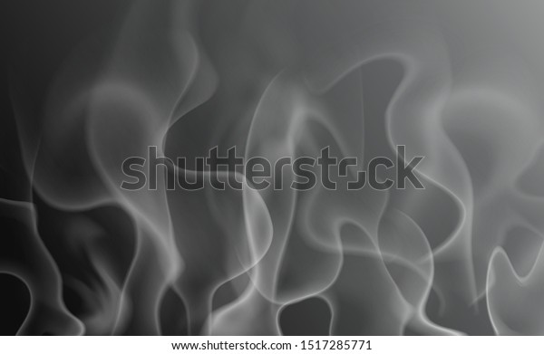 Transparent special effect of hot steam for cafe menu food, meal, tea ...