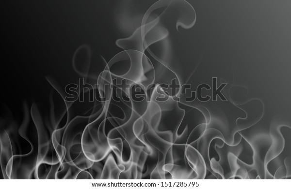 Transparent Special Effect Hot Steam Cafe Stock Vector (Royalty Free ...