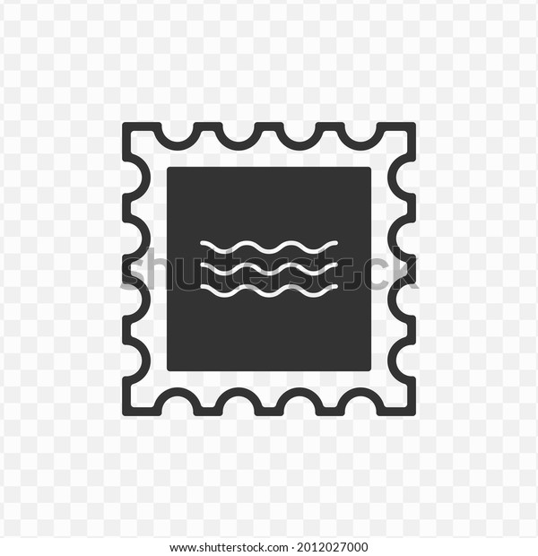 Transparent Stamps Icon Png Vector Illustration Stock Vector (Royalty ...