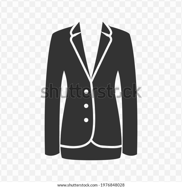 Transparent Suit Icon Png Vector Illustration Stock Vector (Royalty ...