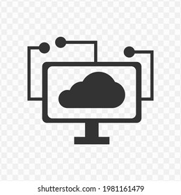 Transparent Technology Icon Png Vector Illustration Stock Vector ...