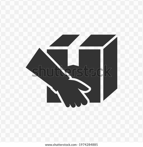 Transparent Turn Over Box Icon Png Stock Vector (Royalty Free ...