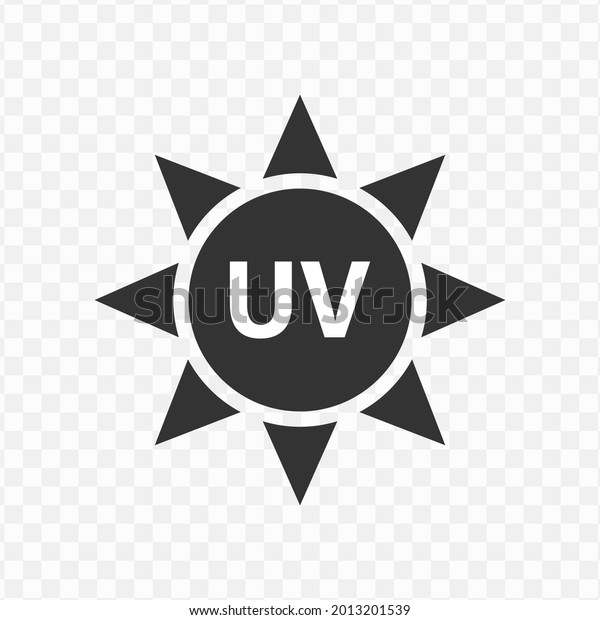 Transparent Uv Rays Icon Png Vector Stock Vector (Royalty Free ...