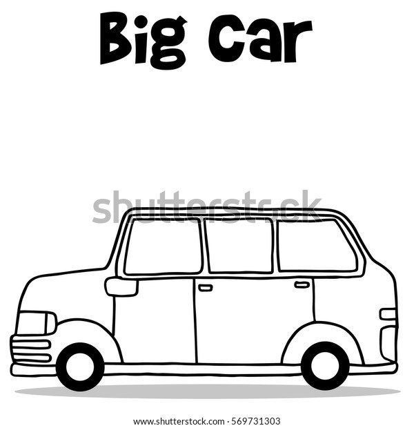 Transport Collection Big Car Vector Art Stock Vector (Royalty Free ...