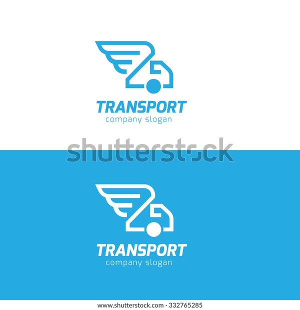 Transport Logo Template Stock Vector (Royalty Free) 332765285