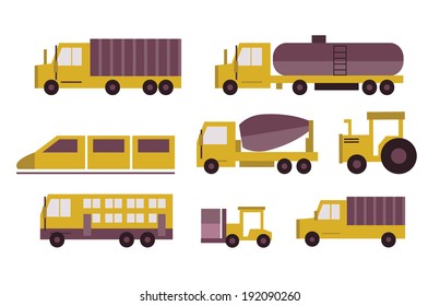 203,168 Flat design truck Images, Stock Photos & Vectors | Shutterstock