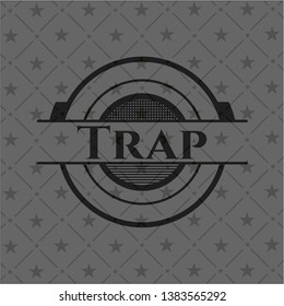 Trap Dark Emblem Retro Vector Illustration Stock Vector (Royalty Free ...