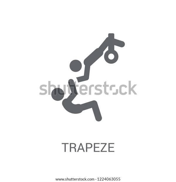 Trapeze Icon Trendy Trapeze Logo Concept Stock Vector (Royalty Free ...
