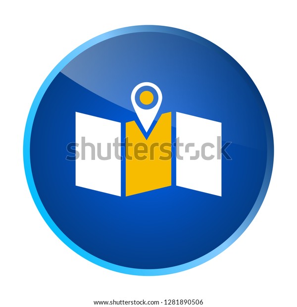 Travel Map Logo Sign User Interface Stock Vector (Royalty Free ...