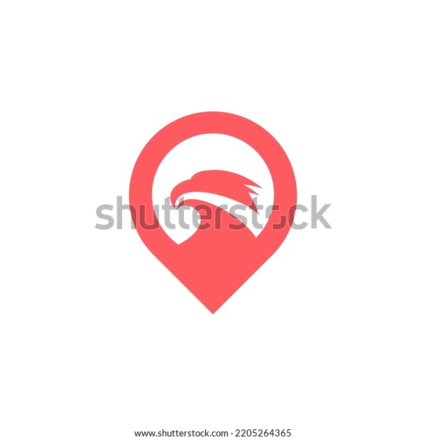 Travel Map Pin Logo Design Vector Stock Vector (Royalty Free ...
