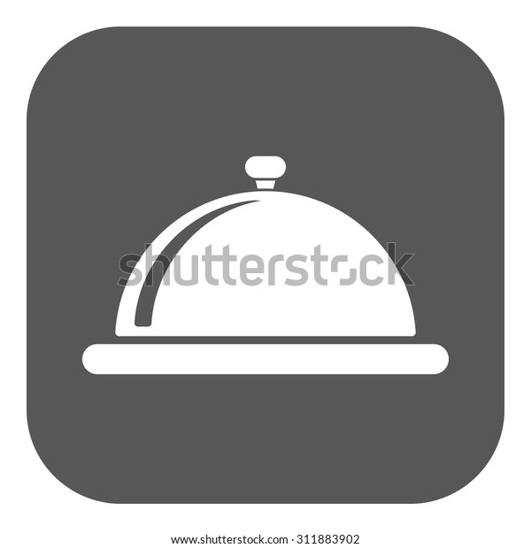 Tray Station Icon Breakfast Lunch Dinner Stock Vector (Royalty Free ...