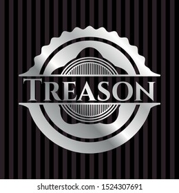 Treason Silver Emblem Vector Illustration Mosaic Stock Vector (Royalty ...