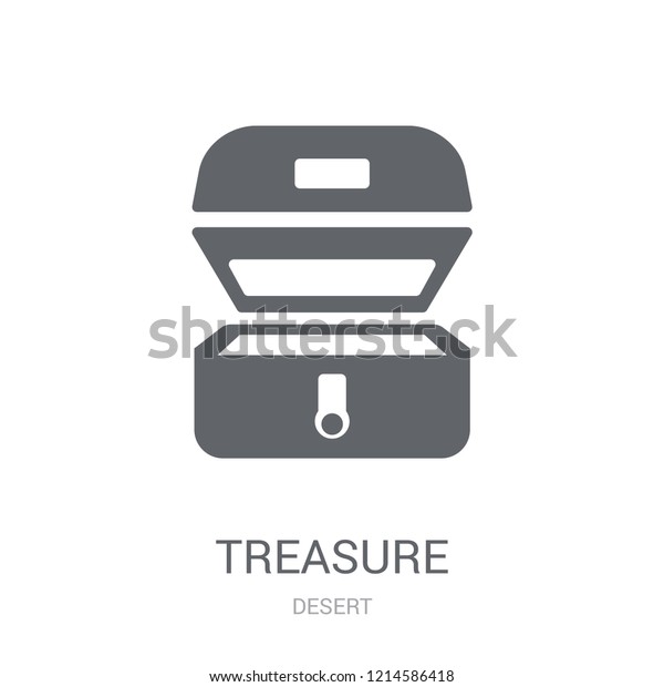 Treasure Icon Trendy Treasure Logo Concept Stock Vector (Royalty Free ...