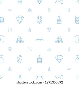 Treasure Icons Pattern Seamless White Background Stock Vector (Royalty ...